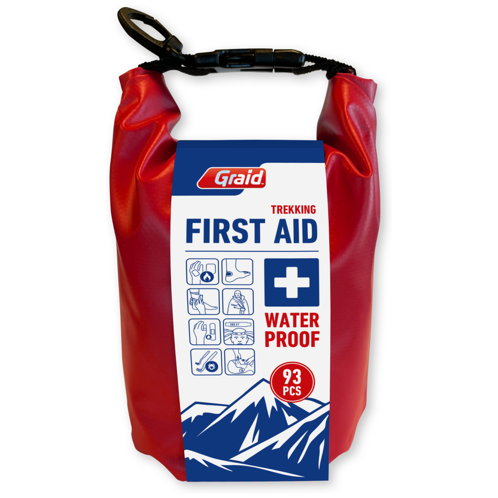 OUTDOOR FIRST AID KIT TREKKING WATERPROOF - RFX CARE